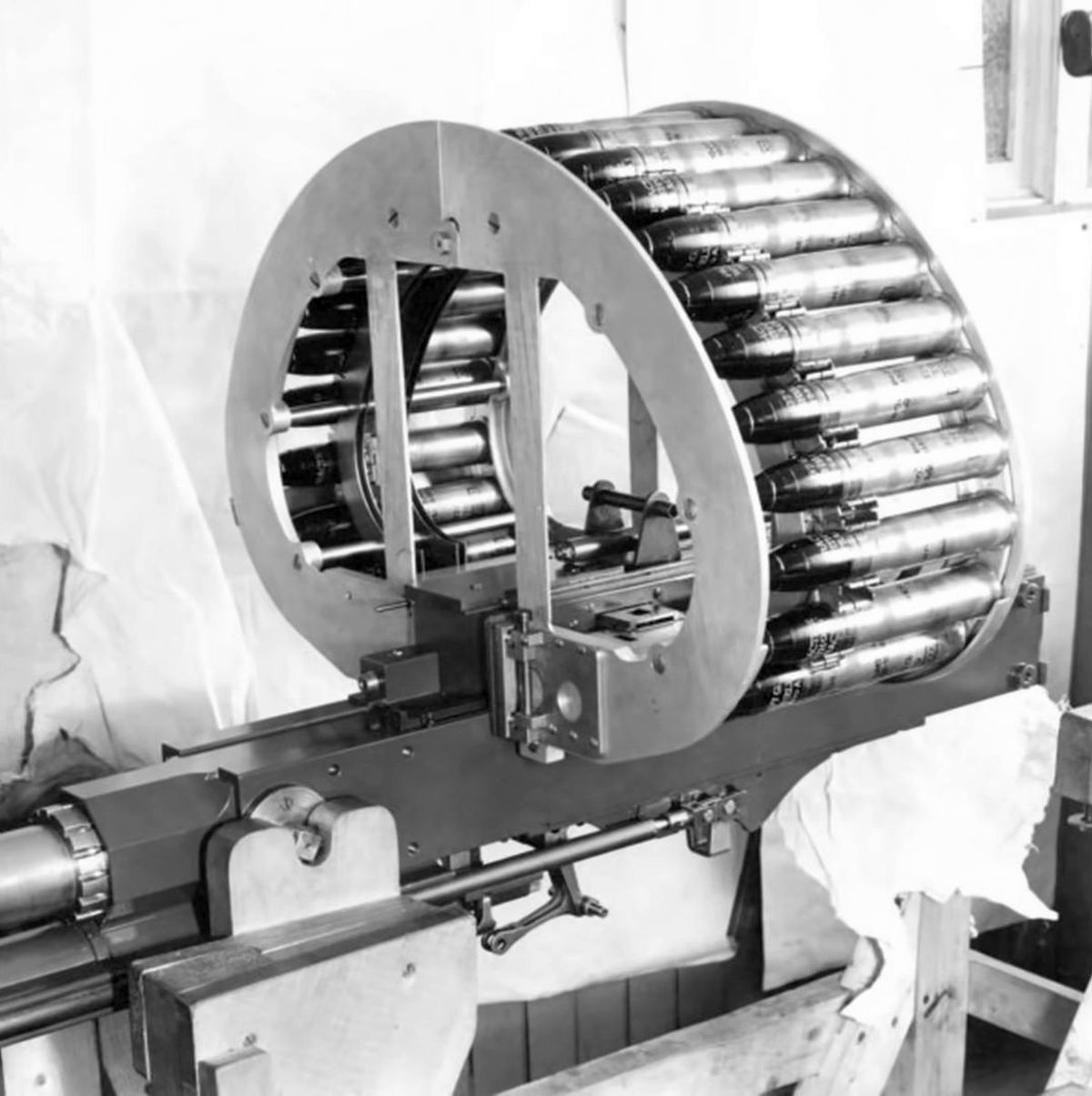 37mm M4 rounds in M6 cartrige | Aircraft of World War II - WW2Aircraft ...