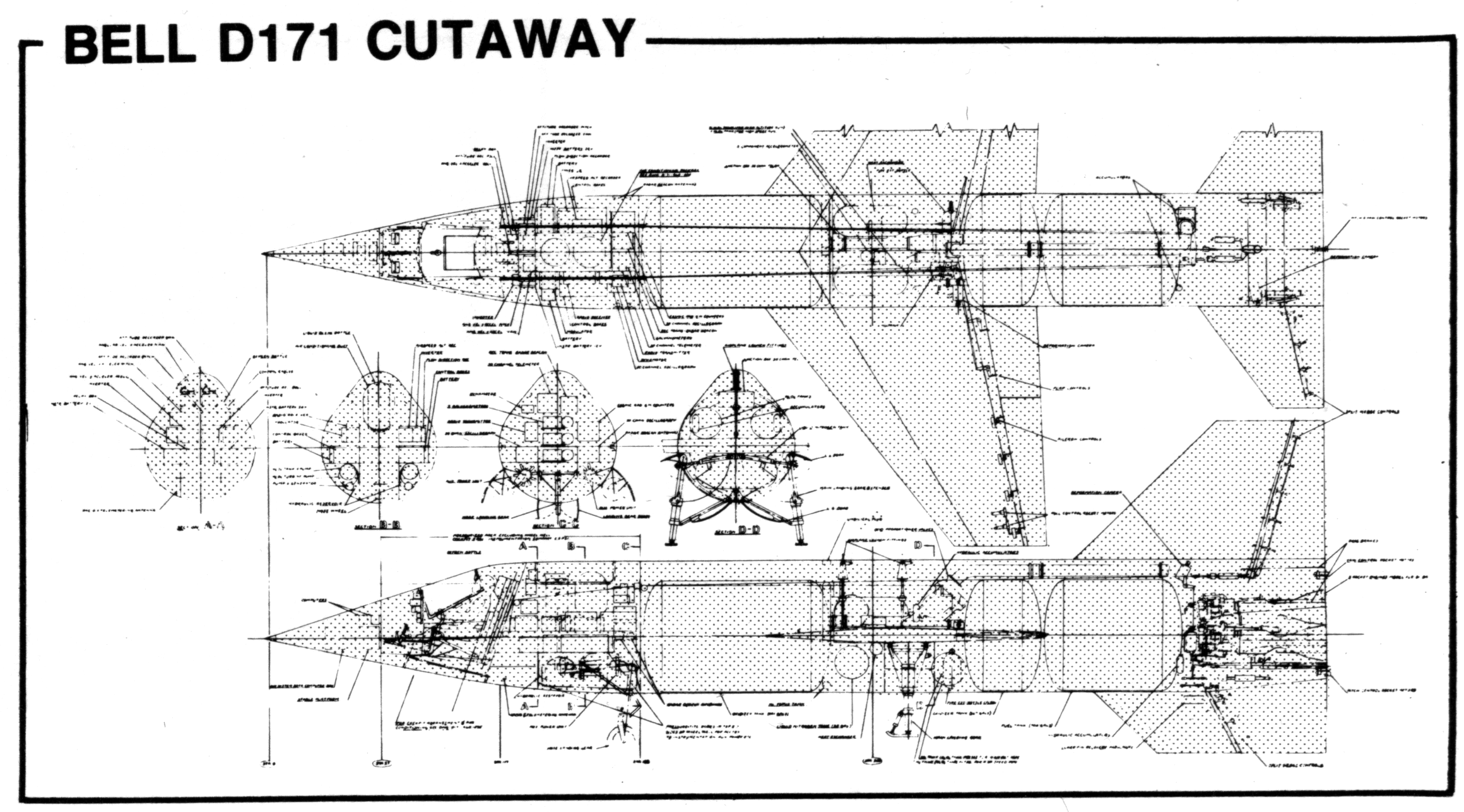 Bell_D171_Cutaway_X-15_proposal_ | Aircraft of World War II ...