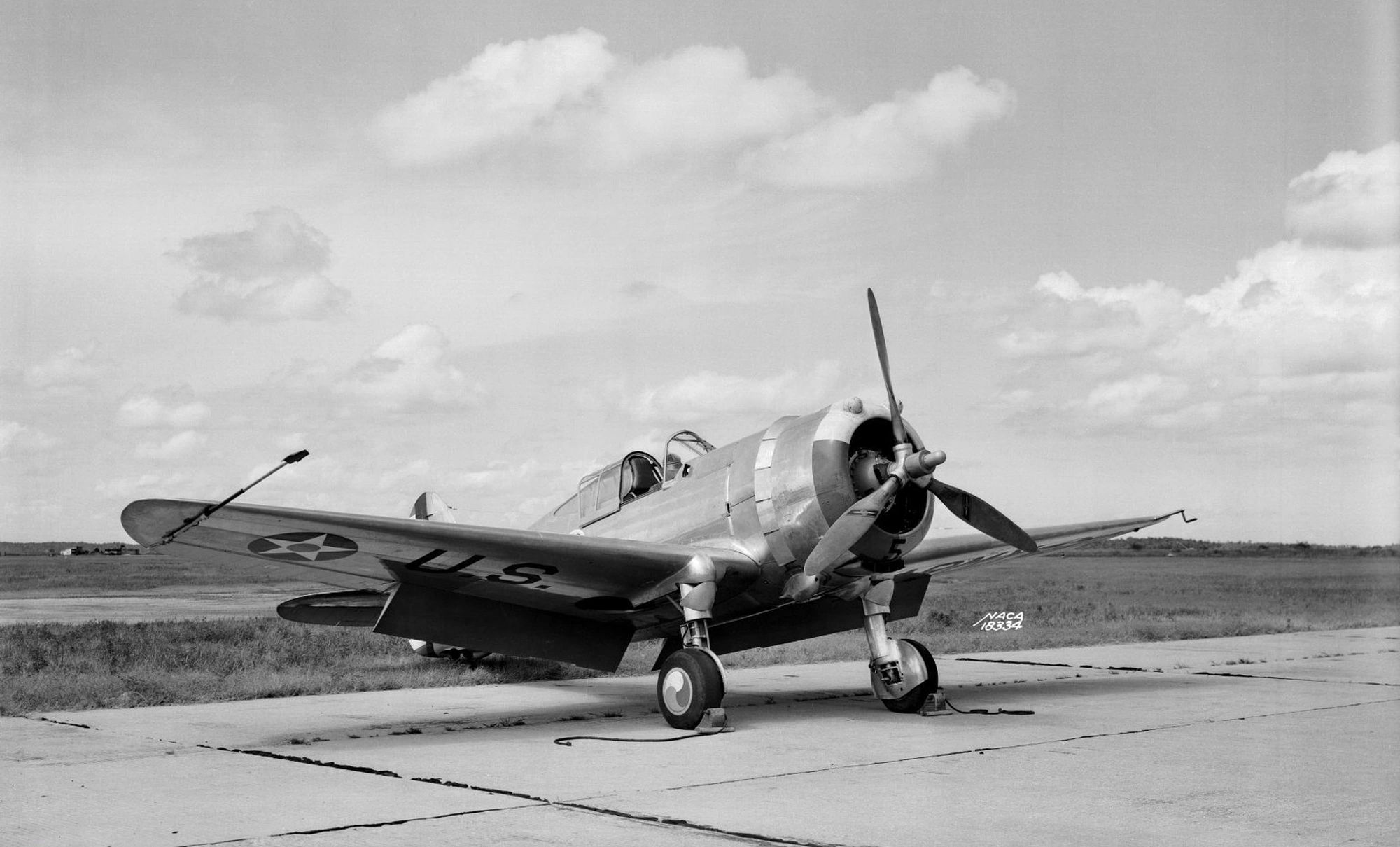 Curtiss P-36A at NACA Langley, 1939 | Aircraft of World War II ...
