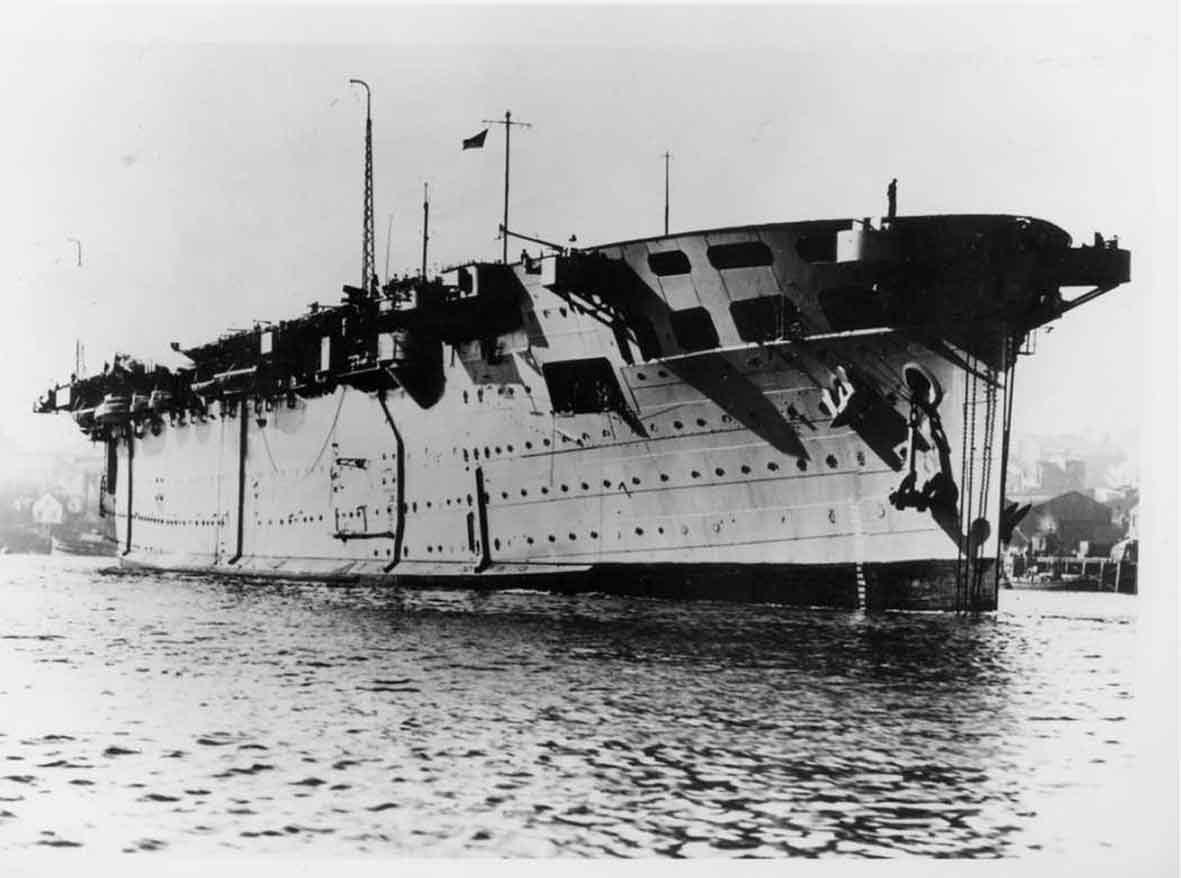 HMS-Argus-WWII-Aircraft-carrier | Aircraft of World War II ...