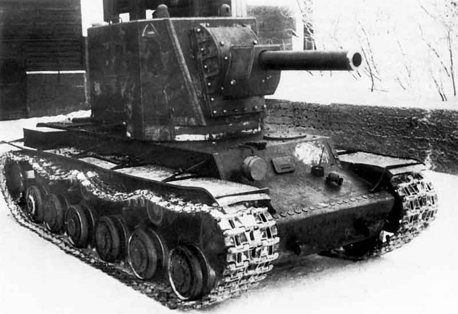 KV-2 U-0 early heavy tank 1940, the general view | Aircraft of World ...