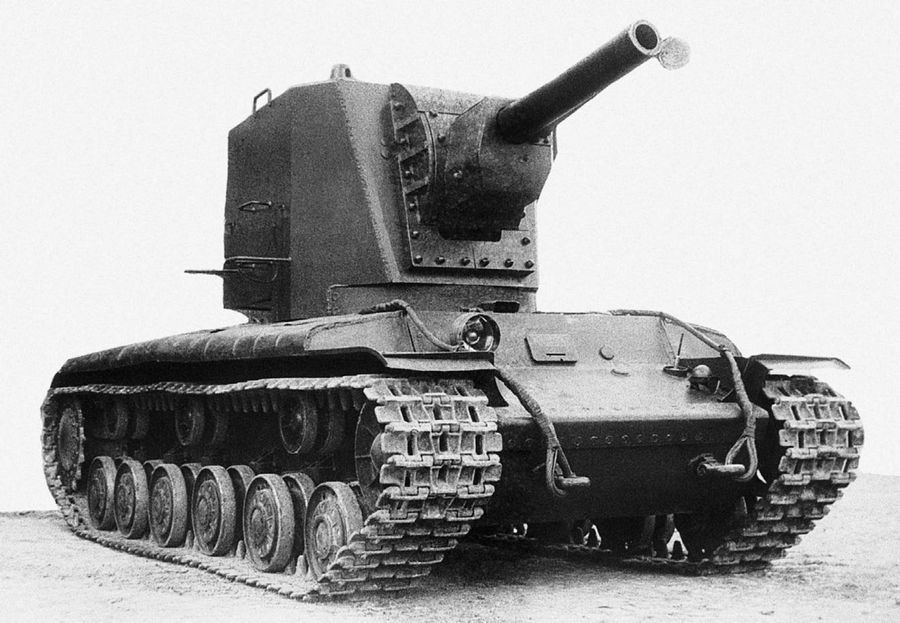 KV-2 U-3 early heavy tank 1940, the general view | Aircraft of World ...