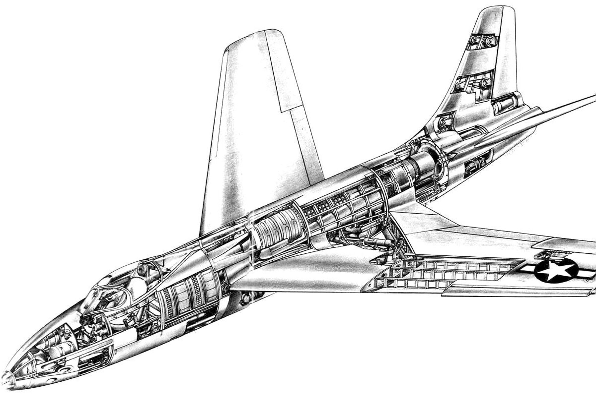 Lockheed_XF-90_early_design | Aircraft of World War II - WW2Aircraft ...