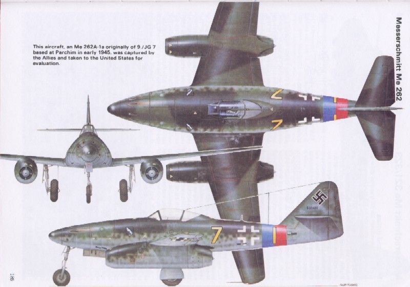 Messerschmitt Me 262A-1a Schwalbe (Swallow) | Aircraft of World War II - WW2Aircraft.net Forums