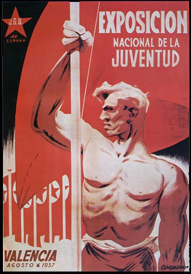 Spanish Civil War Propaganda Poster "Exposicion" | Aircraft of World ...