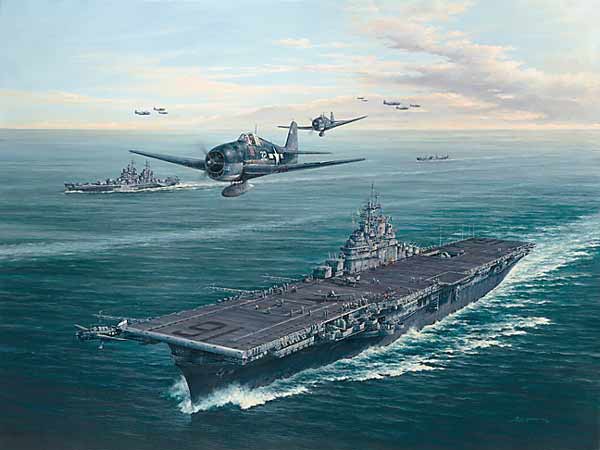 Task Force 58 by Marii Chernev | Aircraft of World War II - WW2Aircraft ...